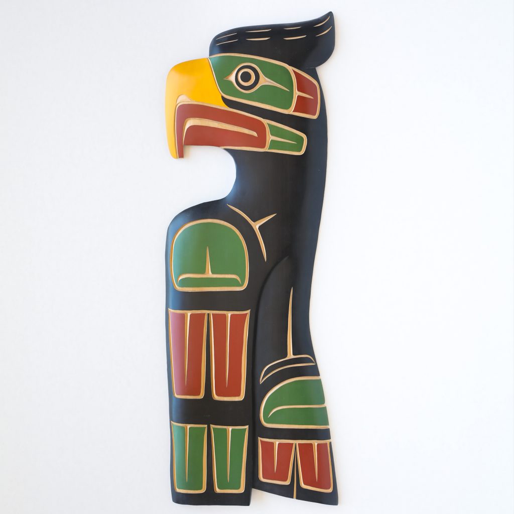 Hawk By Mathew Baker - Northwest American Native Arts & Inuit Artwork ...