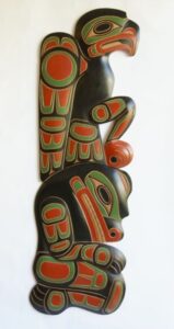 Eagle and Bear By Jim Charlie - Northwest American Native Arts & Inuit ...