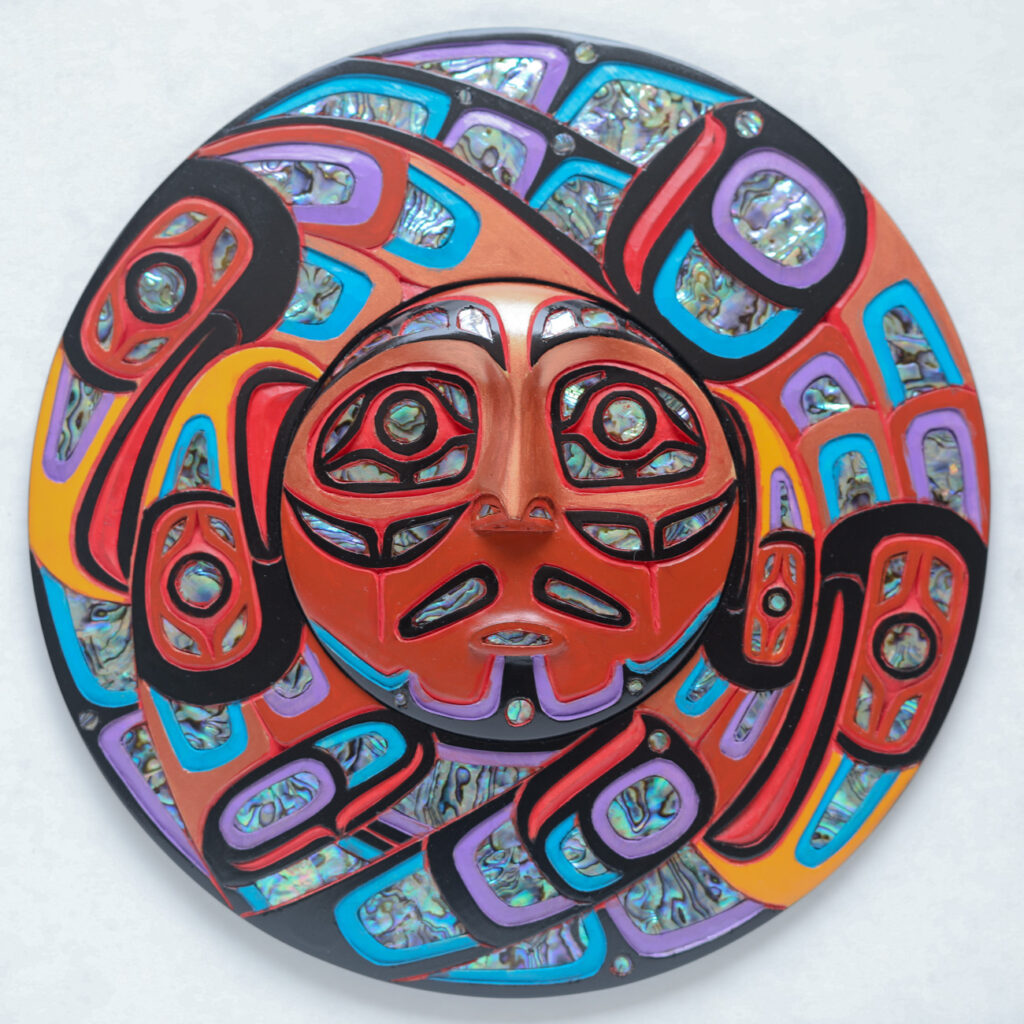 Eagle Moon Mask by Jacob B. Lewis - Northwest American Native Arts ...
