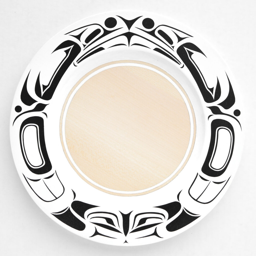 Raven Plate by Yukie Adams - Northwest American Native Arts & Inuit ...