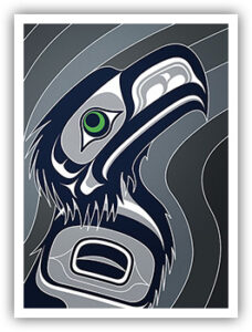 OOS - Seahawk by Andy Everson - Northwest American Native Arts & Inuit ...