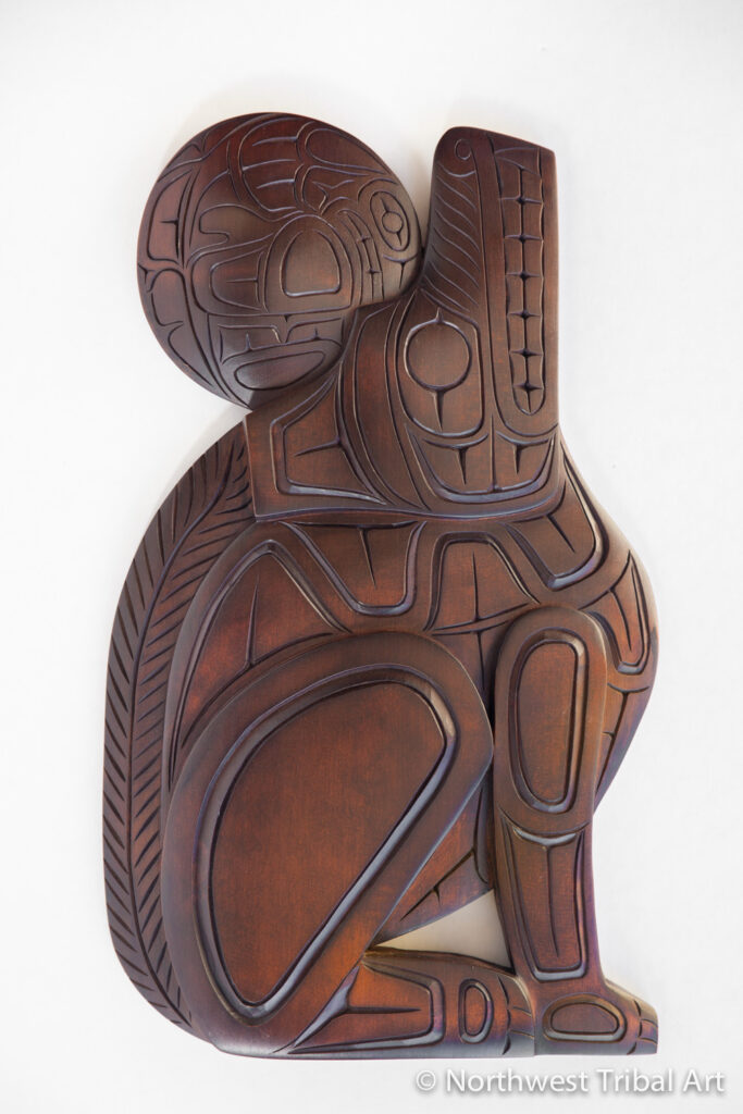 Wolf & Moon by Larry Joseph - Northwest American Native Arts & Inuit ...
