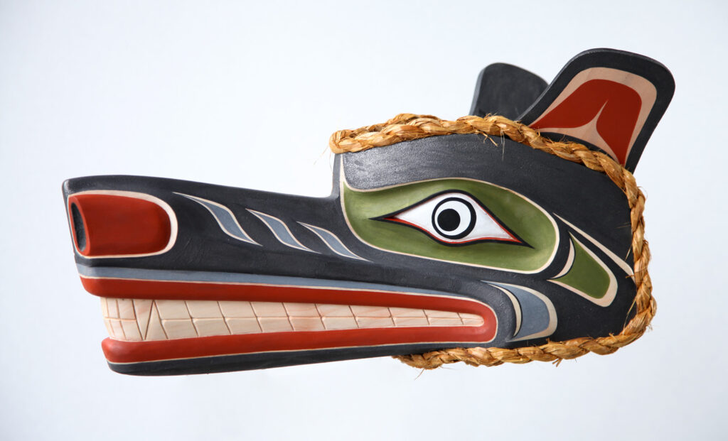 Wolf Mask by Randy Stiglitz - Northwest American Native Arts & Inuit ...