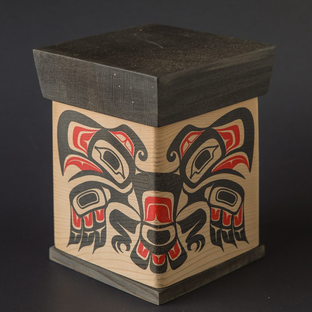Eagle Bentwood Box by James Michels - Northwest American Native Arts ...