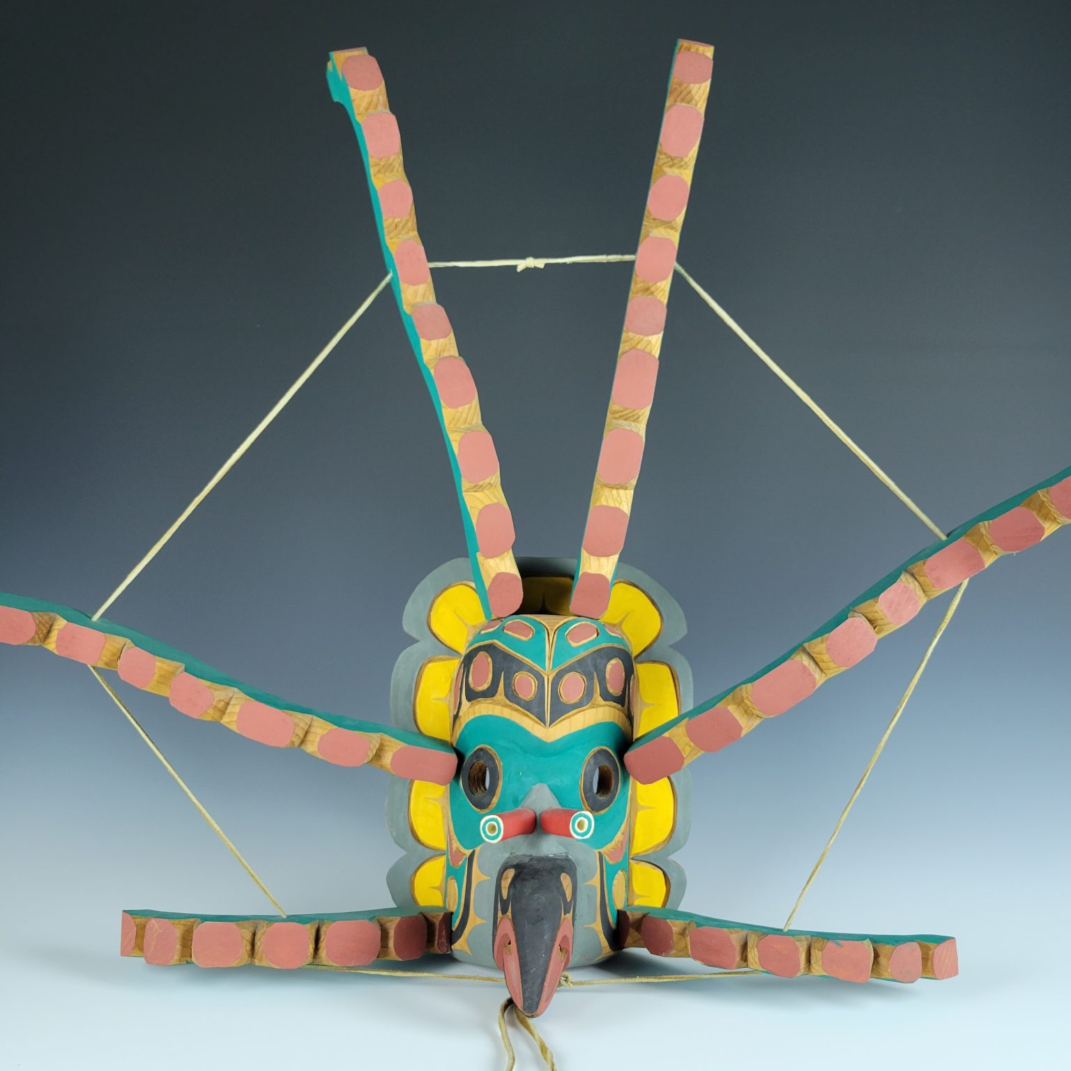 Octopus Transformation Mask by Ed Raub - Northwest American Native Arts ...