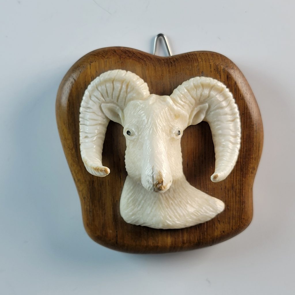 Ram by Eddie Lee - Northwest American Native Arts & Inuit Artwork Gallery